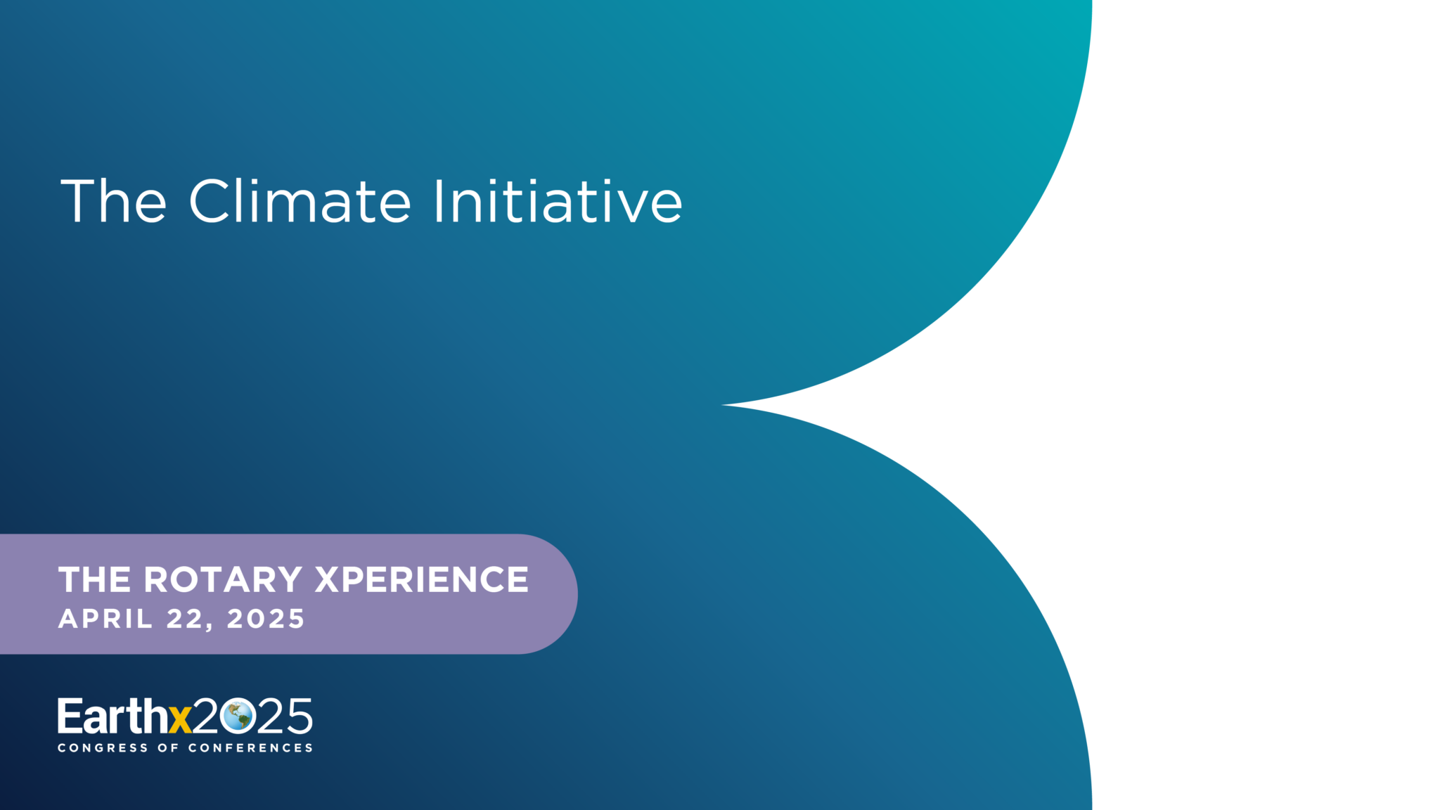 The Climate Initiative - EarthX